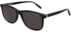 sunglasses montblanc mb 0013 s- 001 black/grey