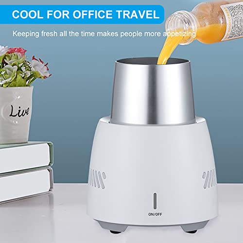 HSTYAIG Portable Mini Refrigerator Electric Summer Drink Cooler Kettle Drink Instant Quick Cooling Cup Home Office Cold Drink Machine Small Appliance Kettle (Traditional)