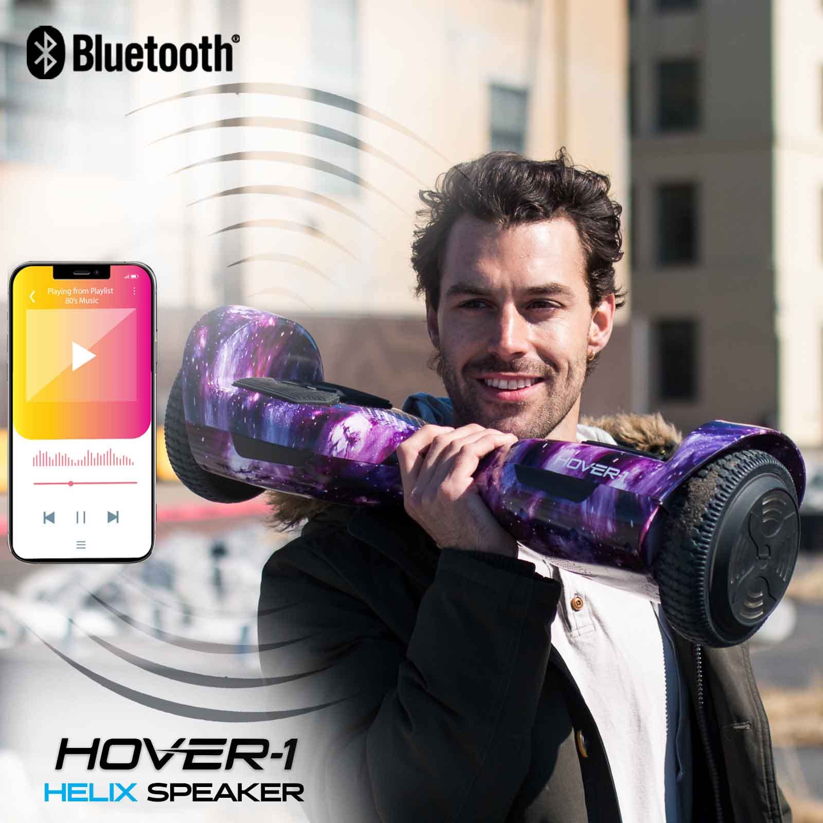 Hover-1 Helix Electric Self Balancing Hoverboard with 7 mph Max Speed, Dual 200W Motors, 3 Mile Range, and 6.5” Wheels Self Balancing Scooter