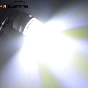 Ruiandsion 2pcs E10 Base LED Upgrade Bulb White 6V COB 2W Replacement for Flashlights Torch Lights