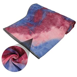 Yoga Towel, Non-Slip Hot Yoga Towel Anti-Slip Waffle Texture, 100% Absorbent Odorless Microfiber Yoga Blanket, Standard Size 72 x 24 x 0.2 inches Cushion Towel for Hot Yoga, Bikram, Pilates1