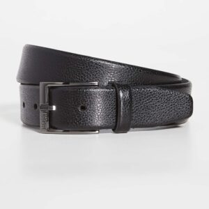 BOSS Hugo Men's Belt, Night Black, 32