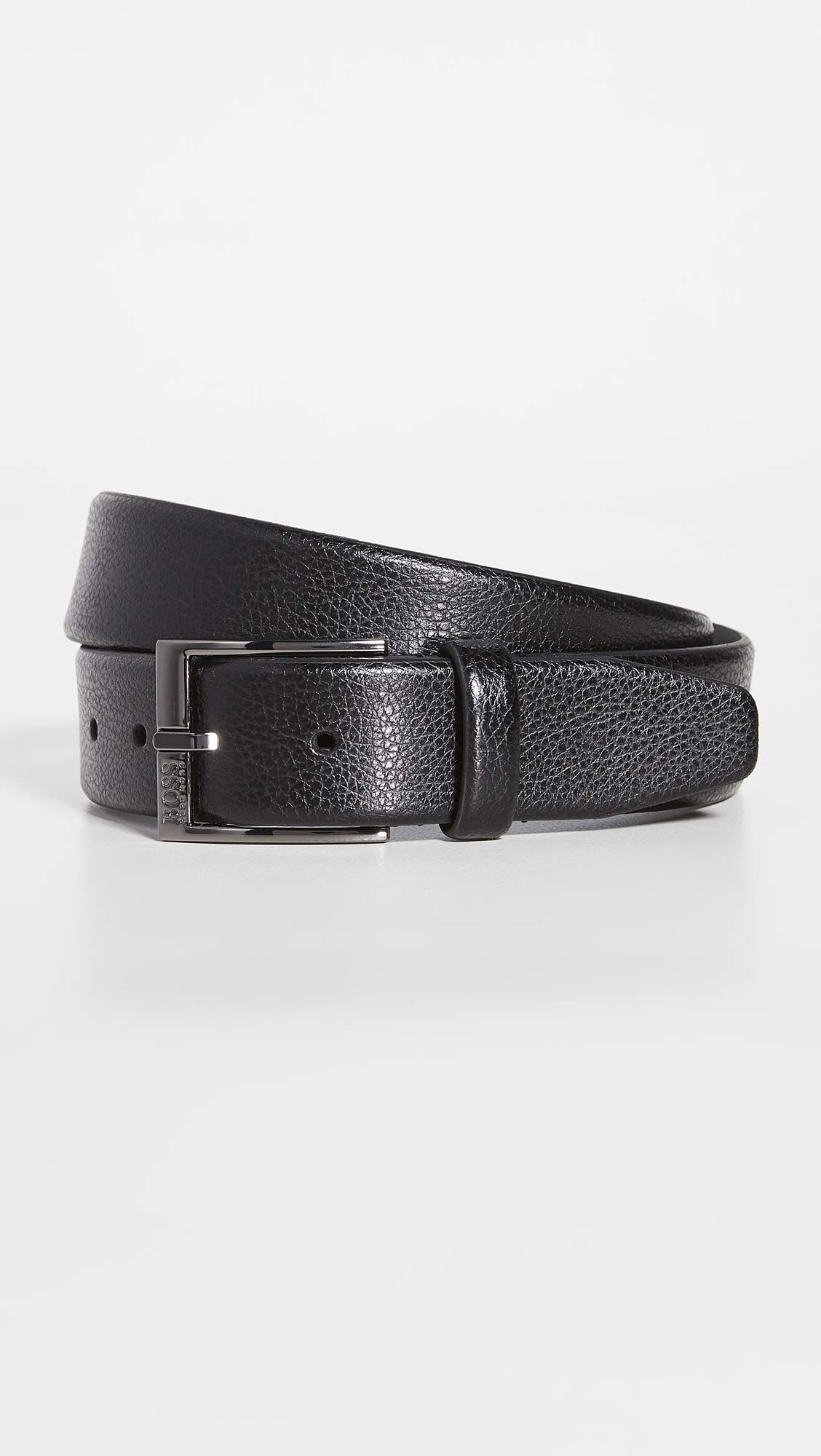 BOSS Hugo Men's Belt, Night Black, 32