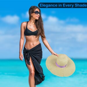 Fun Express Adult Floppy Sun Hats (set of 6 straw hats) Women's Apparel Accessories