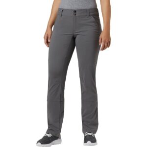 columbia women's saturday trail stretch pant, city grey, 12