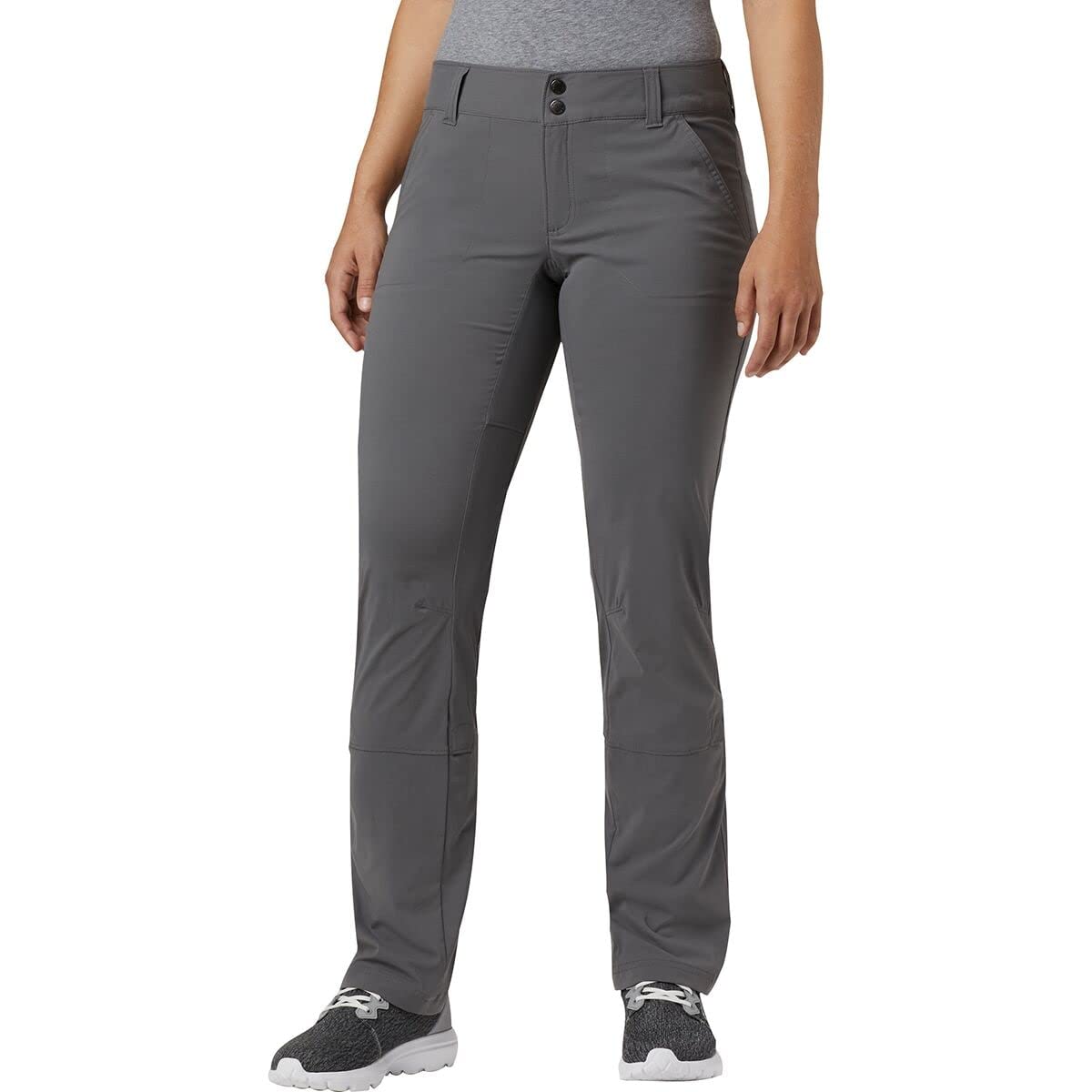 Columbia Women's Saturday Trail Stretch Pant, City Grey, 12