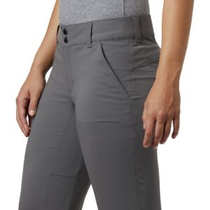 Columbia Women's Saturday Trail Stretch Pant, City Grey, 12