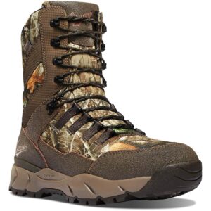 danner vital waterproof hunting boots for men with 800g thinsulate ultra insulation, breathable danner dry barrier, comfort footbed & traction outsole, realtree edge 800g - 10 d