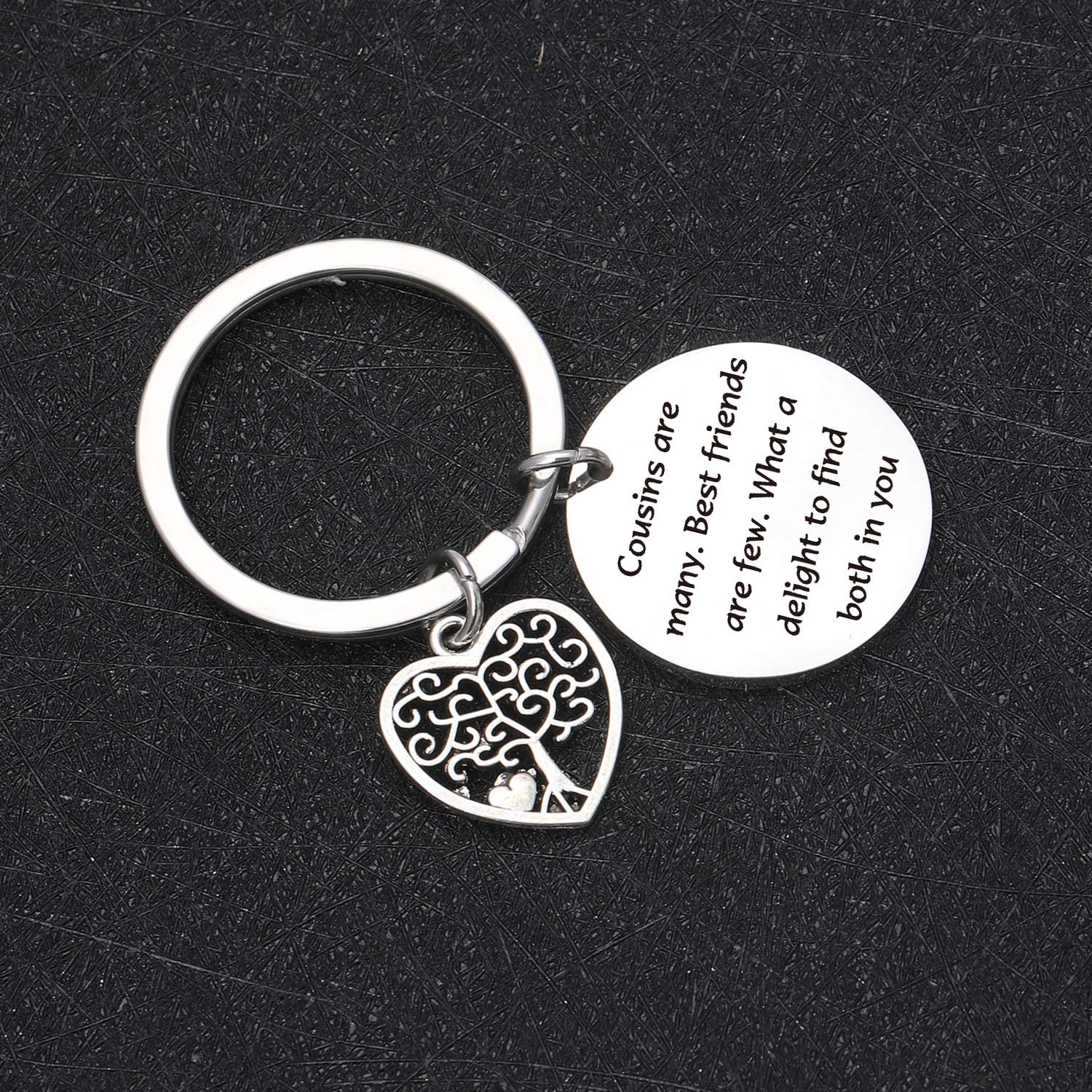 De&ai Sister Gifts best friends keychain Sister Birthday gift sister Christmas gift BFF gift sister wedding keychain cousin keychain cousin Appreciation gift cousin Thank You keychain