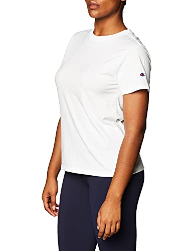 Champion Women's T-Shirt, Classic Cotton-Blend T-Shirt, Crewneck Tee, Jersey T-Shirt