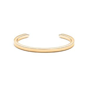 mvmt women's minimalist cuff bracelet | open closure, stainless steel | gold