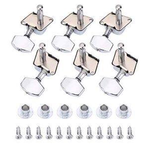 acoustic guitar tuning pegs 3r 3l guitar string chrome tuning pegs tuners machine heads for guitar parts