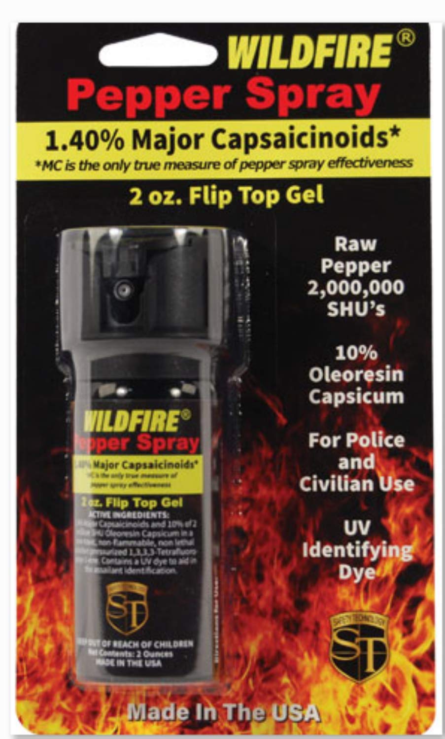 Wildfire 1.4% MC 2 oz sticky pepper gel