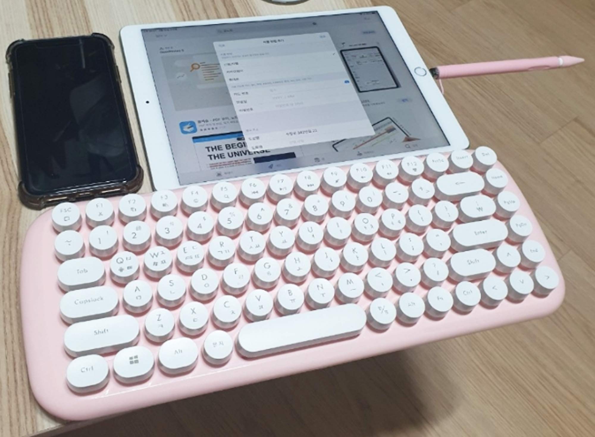 ACTTO Mini Bluetooth Keyboard Korean/English Layout