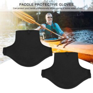 Kayak Paddling Mitts, Kayak Paddle Mitts, Paddle Mitts, 1 Pair Thicken Waterproof Kayak Paddle Grips Anti-Skid Gloves for Men Women Adult Paddling Kayak Canoe Boat Touring