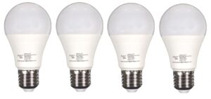 alzo 15w (140w) joyous light® dimmable full spectrum led light bulb 5500k cri> 93,120v - pack of 4