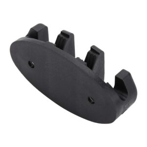 zig zag cleat, boat folding cleat 3.5 * 0.9 * 1.7 inch plastic nylon kayak marine dock cleats for canoes boat deck marine fishing rigging accessories (black)