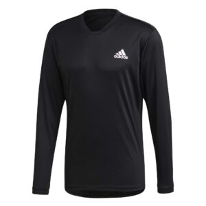 adidas uv protect ls, black/white/white, medium