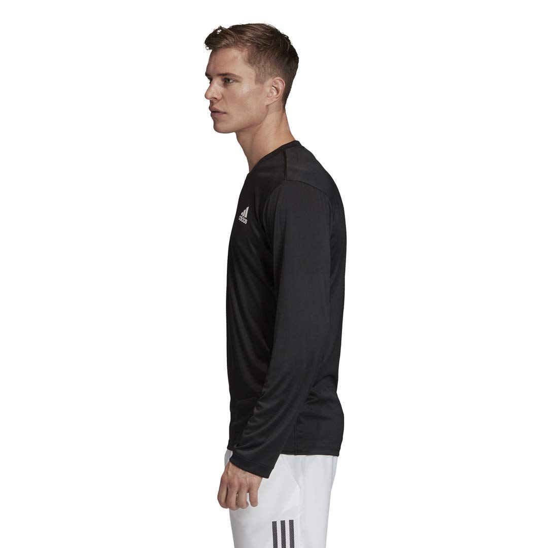 adidas Uv Protect Ls, Black/White/White, Medium