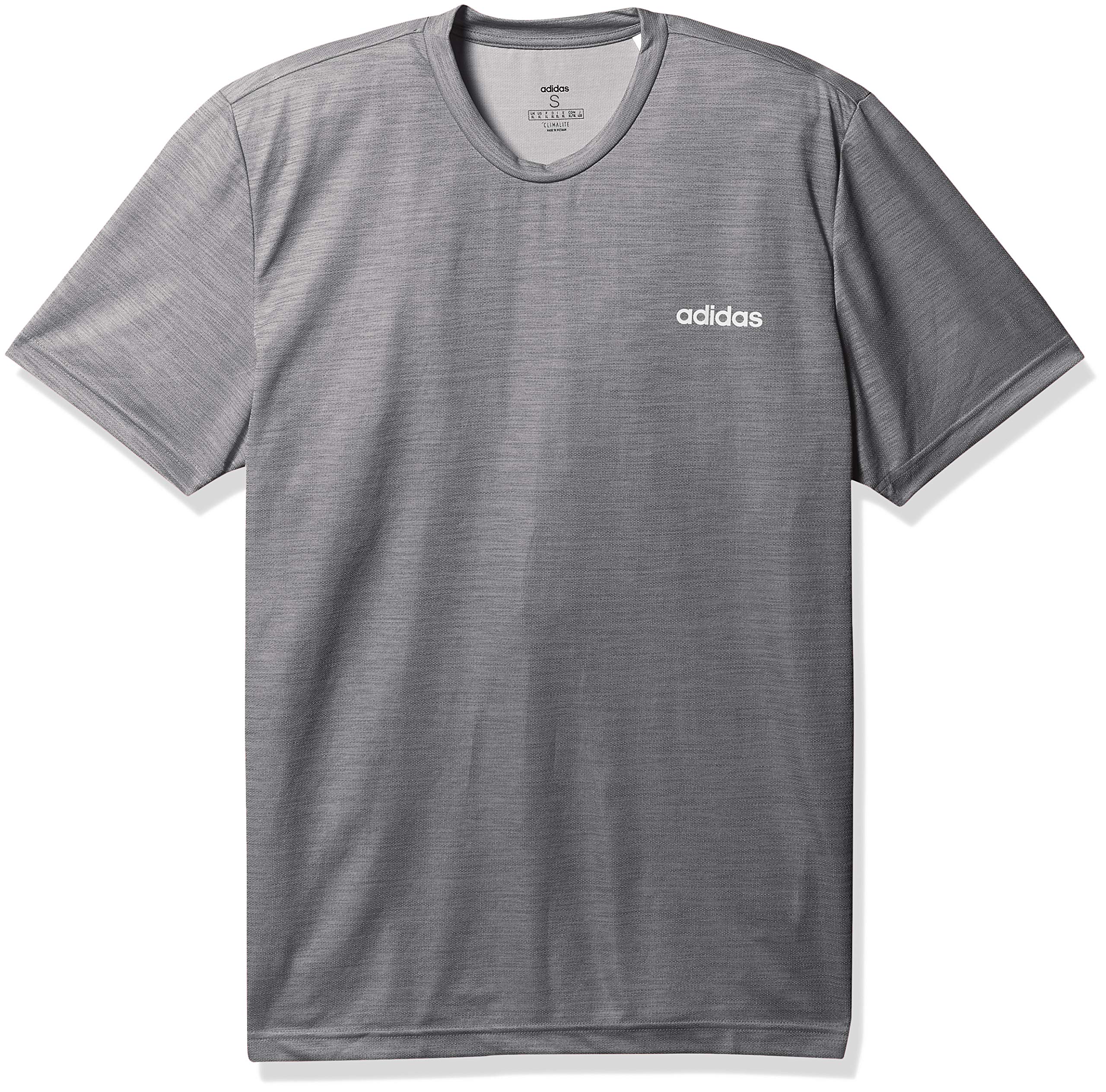 adidas Men's Designed 2 Move Heather Tee Gray/White Medium