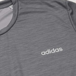 adidas Men's Designed 2 Move Heather Tee Gray/White Medium