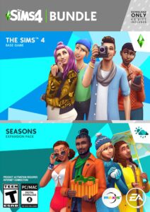 sims 4 plus seasons bundle - origin pc [online game code]