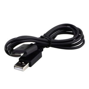 3ft data and power cable for psp go, cotchear 1 metre black 2 in 1 usb 2.0 data sync transfer and power charger cable cord for sony psp go