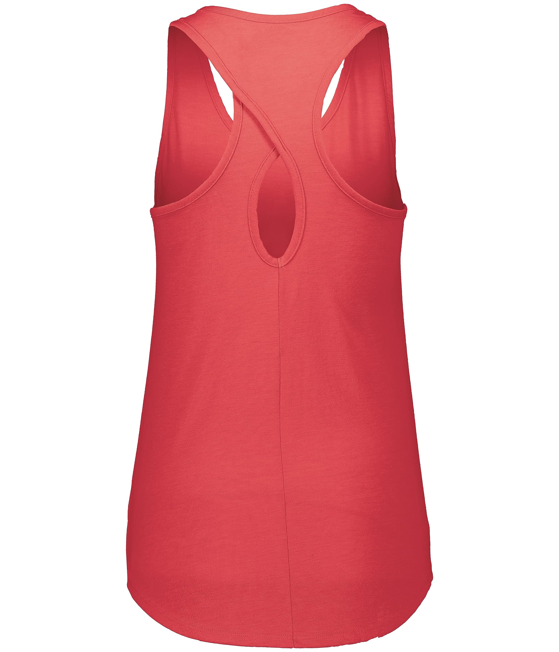 Augusta Sportswear Girls Lux Tri-Blend Tank, Red Heather, L