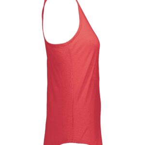 Augusta Sportswear Girls Lux Tri-Blend Tank, Red Heather, L