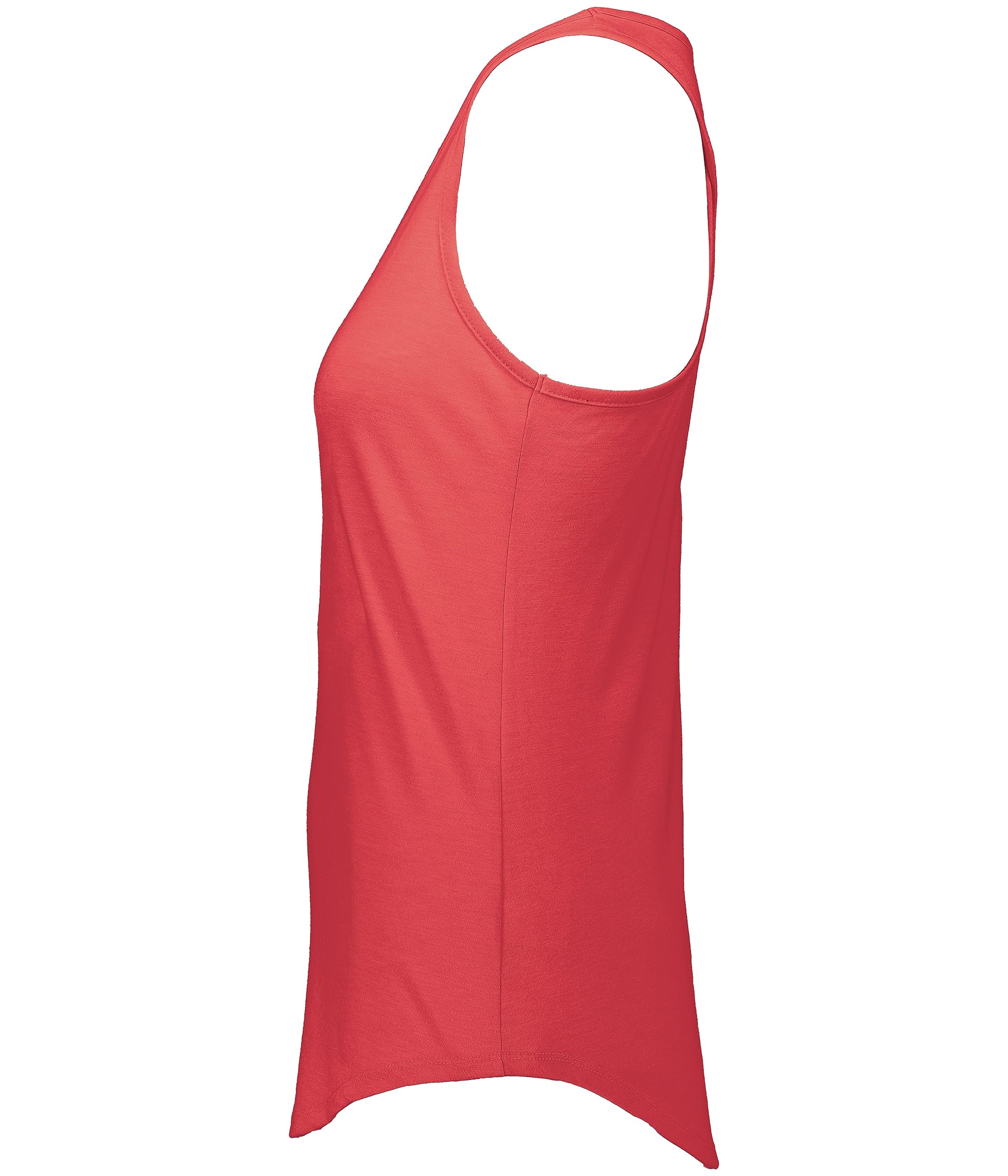 Augusta Sportswear Girls Lux Tri-Blend Tank, Red Heather, L