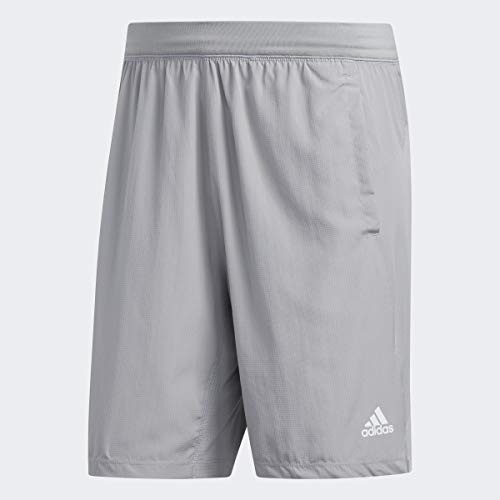 adidas Men's 4KRFT Sport Woven 8-Inch Short Medium Gray Heather/Solid Gray Small