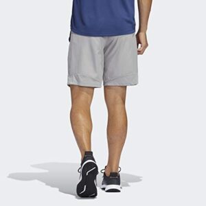 adidas Men's 4KRFT Sport Woven 8-Inch Short Medium Gray Heather/Solid Gray Small