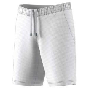 adidas men's ergo solid short white x-large 9"