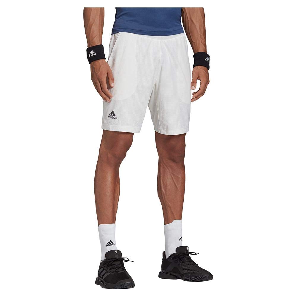 adidas Men's Ergo Solid Short White X-Large 9"