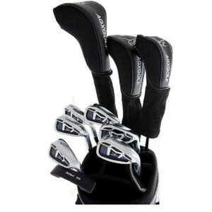 !! BAG NOT INCLUDED!! AGXGOLF Senior Men's Cadet Length (Minus 1 inch) Magnum XL Edition Complete Golf Club Set w/460cc Driver, 3 Wood, 3 Hybrid, 5-9 Irons, Wedge: Right Hand: US Built