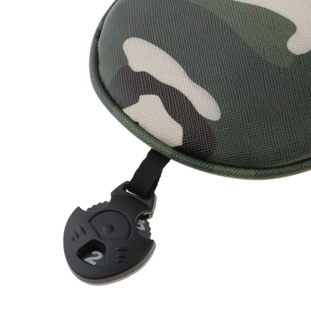 Unknown Golf Club Covers for Head for Woods and Drivers for Extra Choose Colors, Camo Green