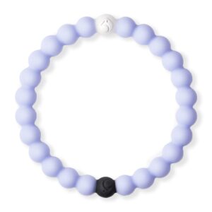 lokai silicone beaded bracelet for diabetes awareness - small, 6 inch circumference - jewelry fashion bracelet slides-on for comfortable fit - diabetes awareness bracelet for men, women & kids