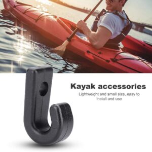 Kayak J Hooks,1 Pair J-Hooks Lashing Hooks for Kayak,Canoe,Paddle Board Cord Lashing Hook