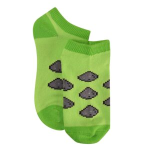 Minecraft Boys' Little Low Cut Socks, 6 Pair Pack, Multi, Small