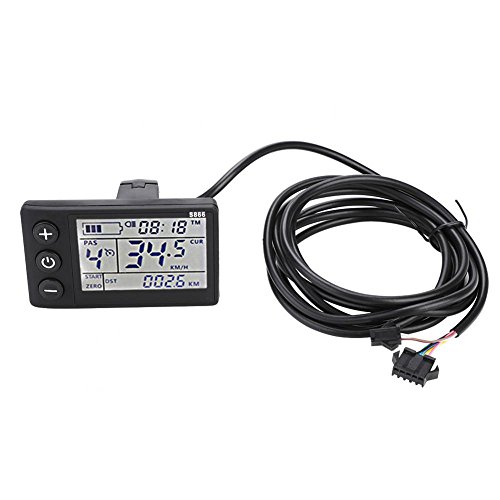 Yinhing Ebike Controller, Motor Controller, Waterproof LCD Display Panel Electric Scooter Brushless Controller Kit (36V/48V 250W/350W)