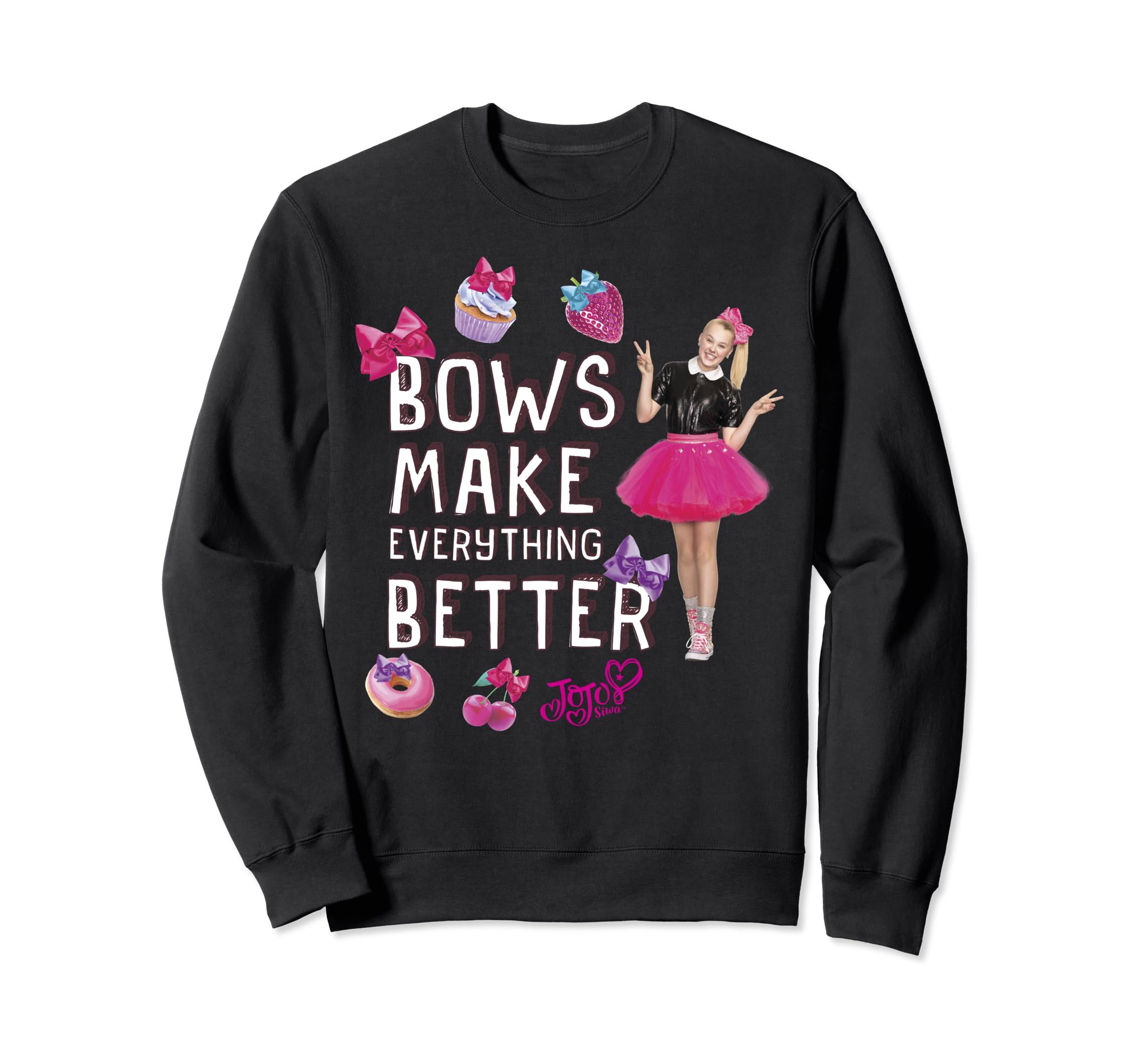 Nickelodeon JoJo Siwa Cute Bows Make Everything Better Sweatshirt