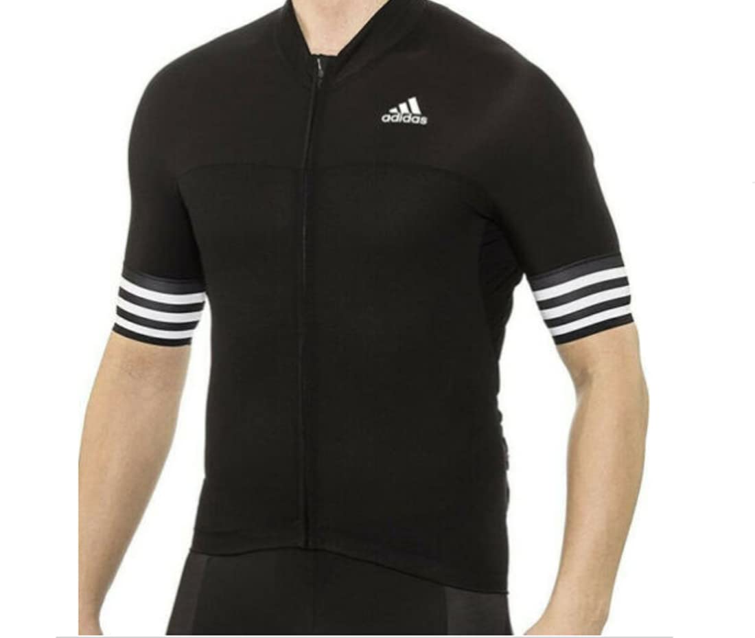 adidas Adistar Jersey Shortsleeve Knitted, Black, Medium