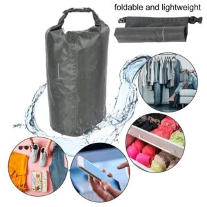 Zyyini Waterproof Dry Bag 8L/40L/70L, Roll Top Sack Keeps Gear Dry for Kayaking, Rafting, Boating, Swimming, Camping, Hiking, Beach, Fishing(2#)