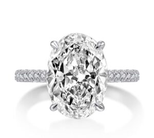 duan classic promise ring 925 sterling silver oval cut 3ct aaaaa zircon cubic zirconia promise engagement wedding band rings size 6-10 (us code 7)