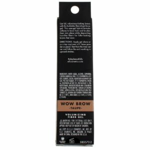 e.l.f. Cosmetics E.l.f. wow brow gel, fiber-infused formula, taupe, 0.12 Ounce ., Taupe, 0.123 Ounce