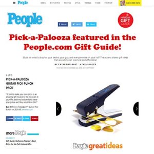 Pick-a-Palooza DIY Guitar Pick Punch and Gift Box