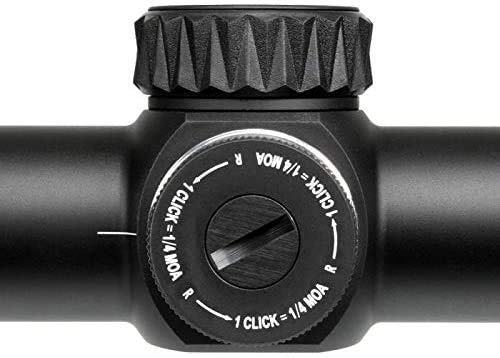 Meopta Optika6 3-18x50 30 mm SFP Second Focal Plane Hunting Riflescope, 3-18x50 Z-Plex, Black