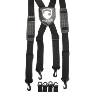 MELOTOUGH Tactical suspenders Police Duty Belt Harness for Battle Belt Law Enforcement Police Duty Belt Suspenders