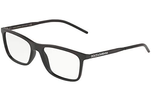 Dolce & Gabbana DG5044-2525 EYEGLASSES MATTE BLACK W/DEMO LENS 53mm