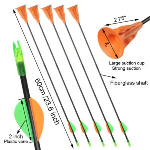 Huntingdoor Archery Bow Set Archery Bow and Arrows for Teenagers 45inch 15Lbs Takedown Recurve Bow with 3 Fiberglass Targeting Arrows and 3 Suction Cup Arrows Teens LH RH